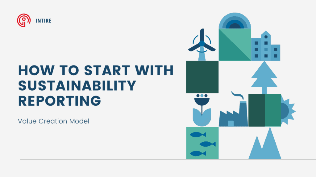 How to start with sustainability reporting: Value Creation Model - Intire